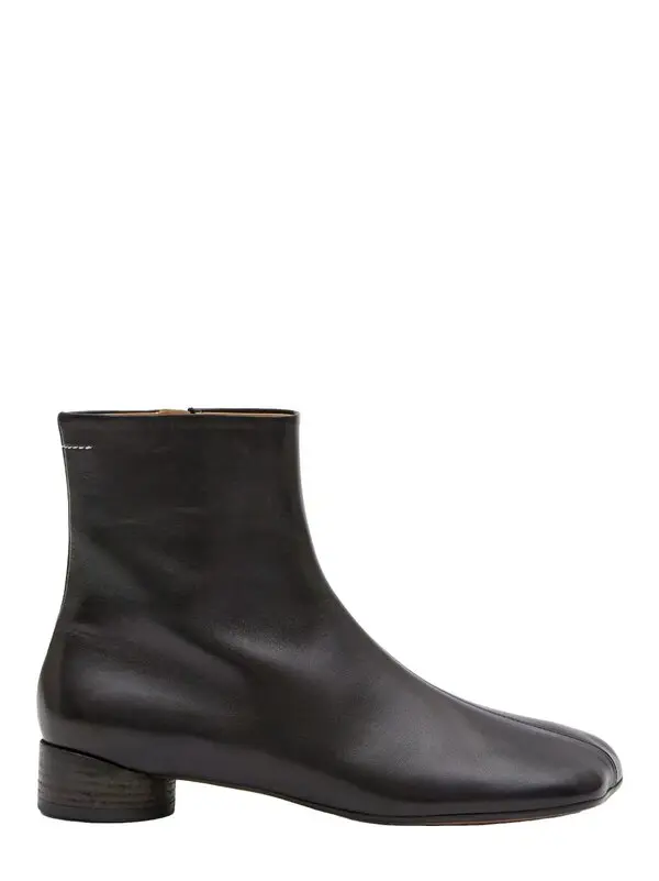 MAISON MARGIELA Anatomic Leather Ankle Boots - Black