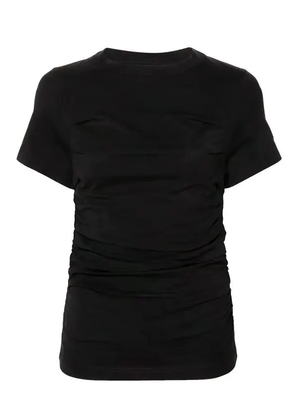 Axel Arigato Ria Gathered T-shirt - Black