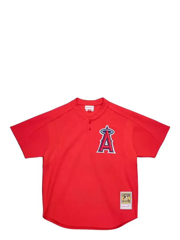 Mitchell & Ness Mlb Los Angeles Angels 2004 Vladimir Guerrero Baseball Jersey - Red