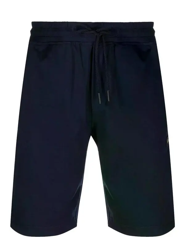 Paul & Shark Save The Sea Track Shorts - Blue