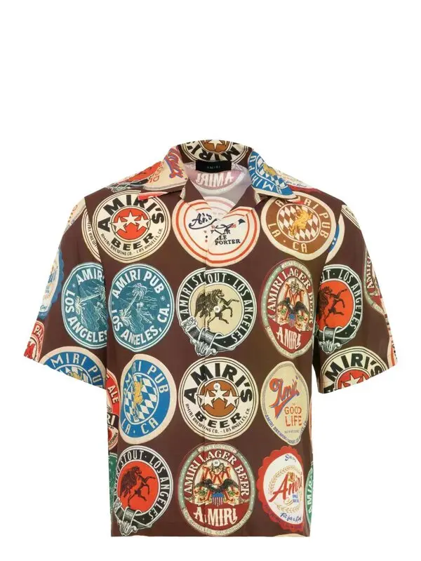 Amiri Coasters Shirt - Brown