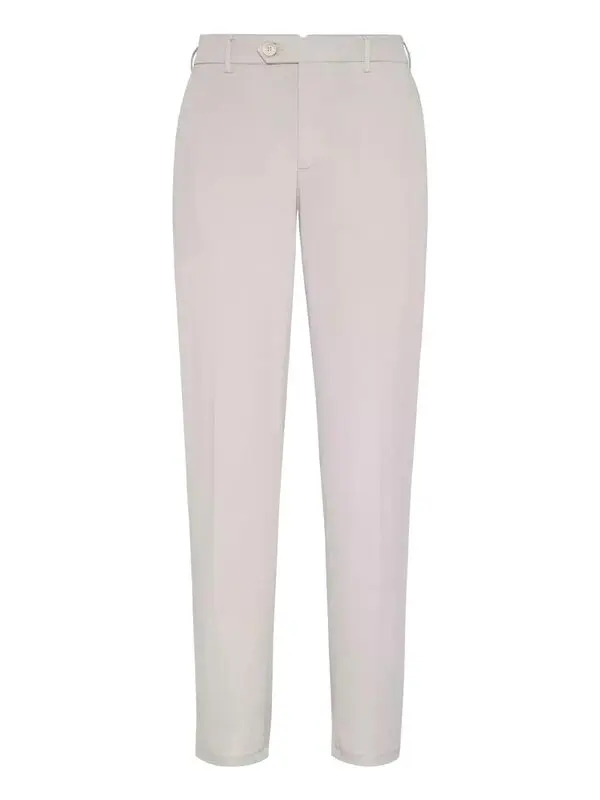 Brunello Cucinelli Tapered Trousers - Neutrals