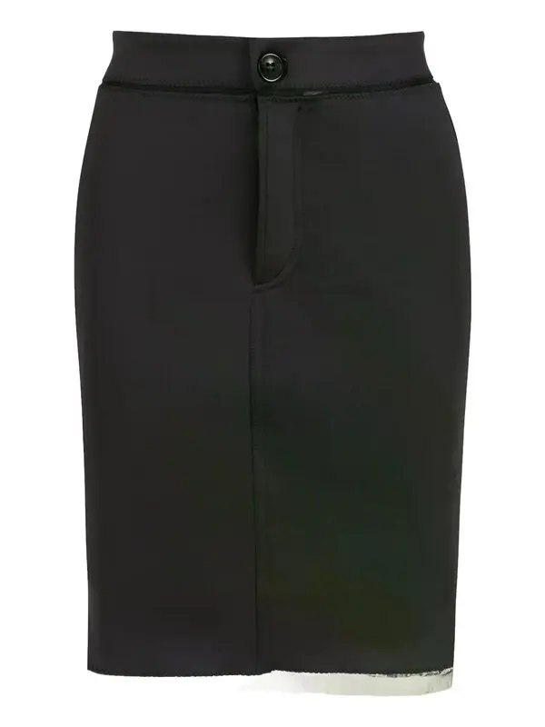 AMIR SLAMA Pencil Skirt - Black