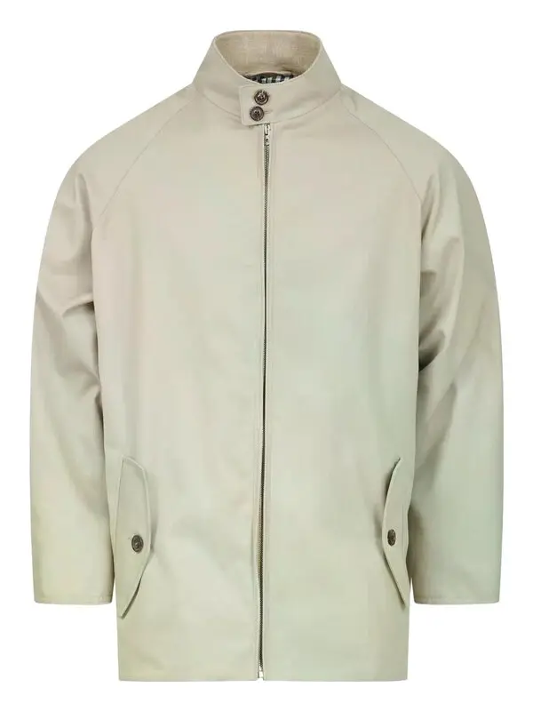 MAISON MARGIELA Pleat-detailing Cotton Jacket - Neutrals
