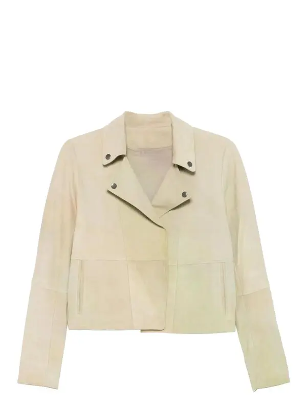 Frenckenberger Suede Jacket - Neutrals