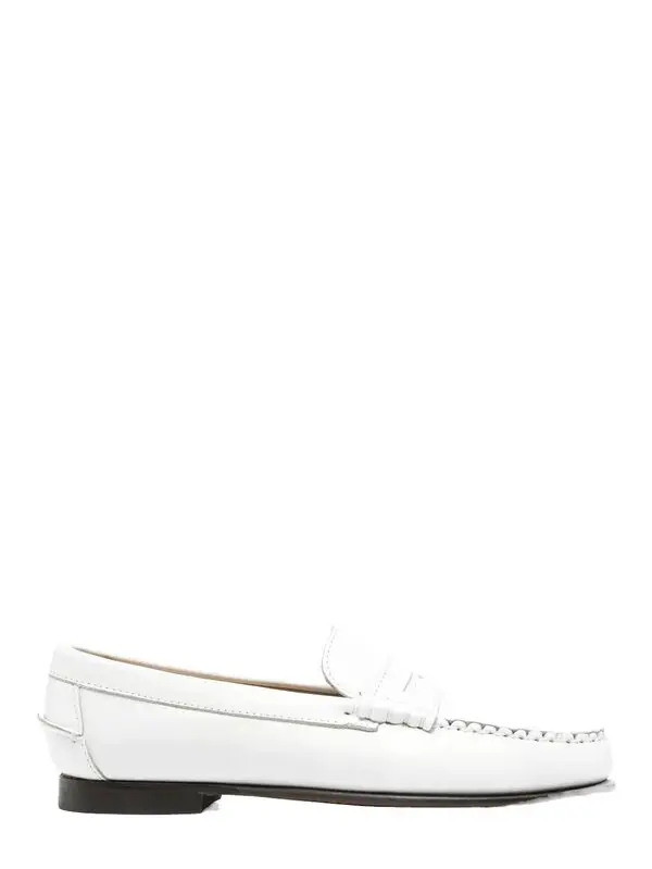 SEBAGO Danielle Leather Loafers - White