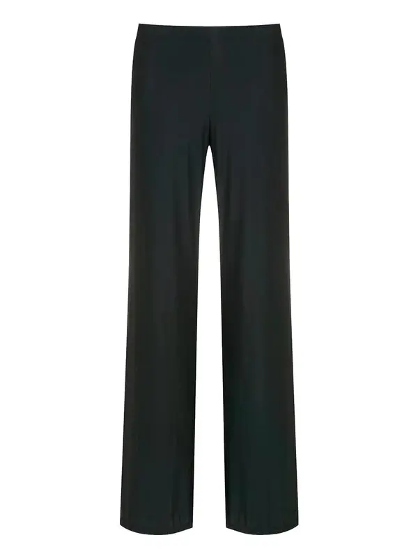 AMIR SLAMA Wide-leg Trousers - Black