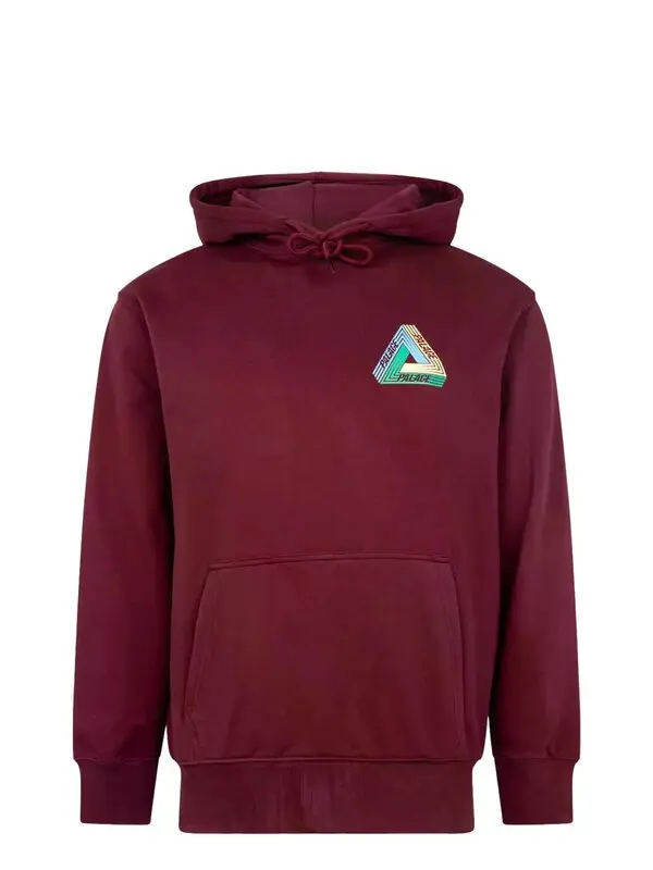 PALACE Tri-dart Drawstring Hoodie - Red
