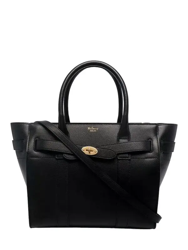 Mulberry Bayswater Leather Tote - Black