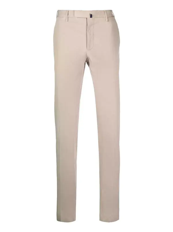 Incotex Slim-cut Cotton Chinos - Neutrals