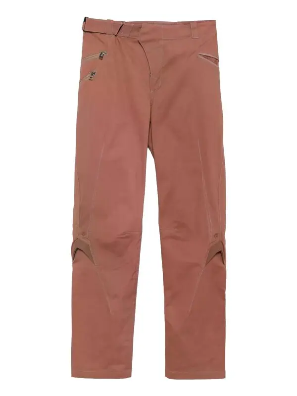KIKO KOSTADINOV X Fox Lab Moto Trousers - Brown