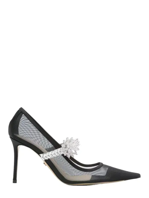 Mach & Mach 90mm Mesh Pumps - Black