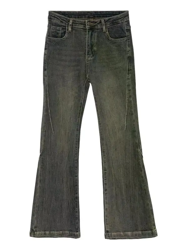GROUND ZERO Flared Jeans - Blue