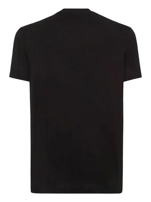 Dsquared2 Embroidered-logo T-shirt - Black