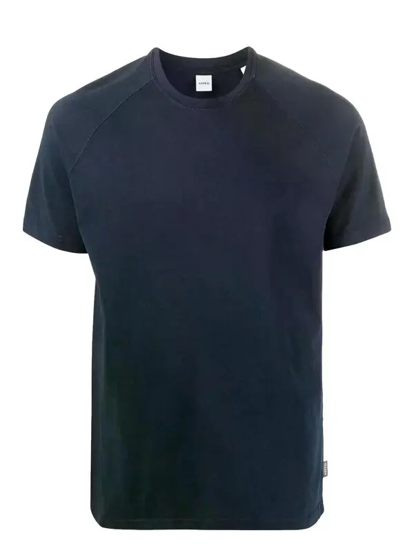 Aspesi Short-sleeved Cotton T-shirt - Blue