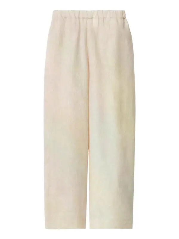 Fabiana Filippi Elasticated-waistband Wide Leg Trousers - Neutrals