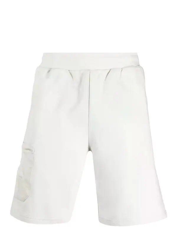 A-COLD-WALL* Embroidered Logo Track Shorts - Neutrals
