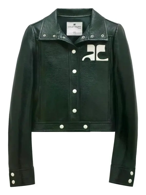 COURREGES Reedition Vinyl Jacket - Green