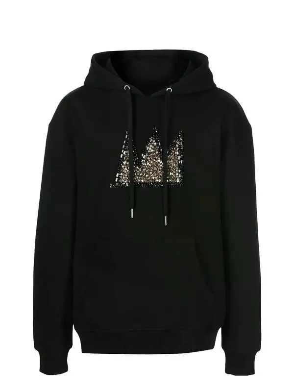 GOD'S MASTERFUL CHILDREN All Hail The King Hoodie - Black
