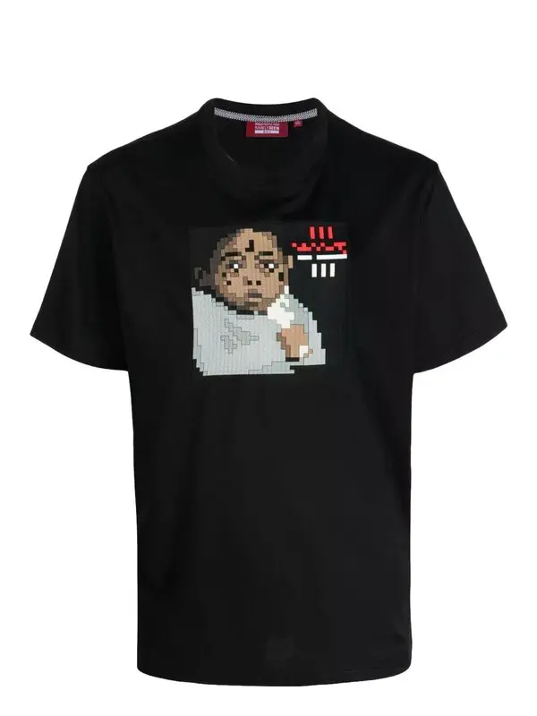 MOSTLY HEARD RARELY SEEN 8-BIT Baby Carter Graphic-print T-shirt - Black
