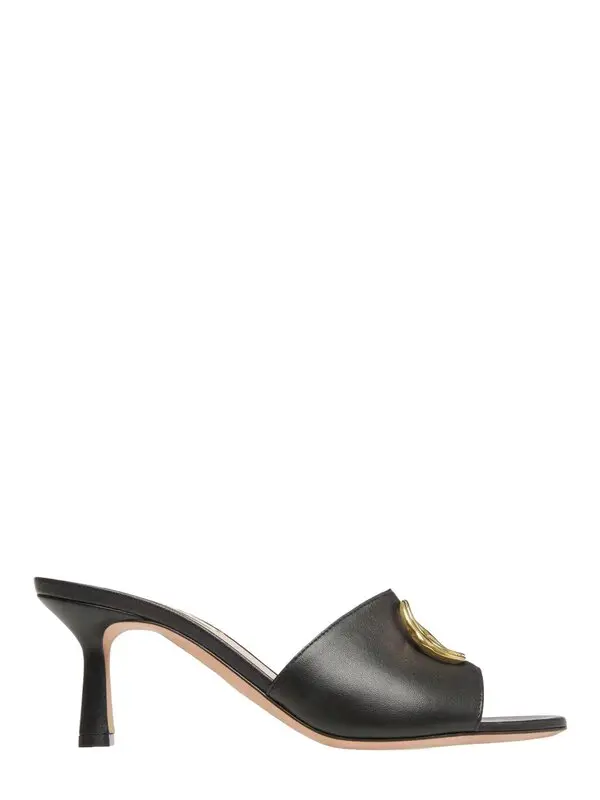 Bally Geha 65mm Logo-plaque Sandals - Black