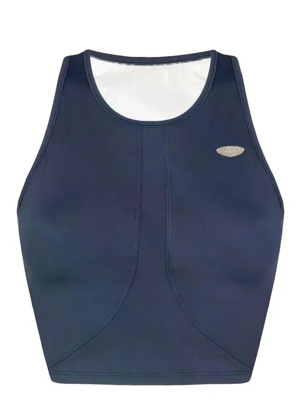 AMIR SLAMA Slama Gym + Manly Performance Tank Top - Blue