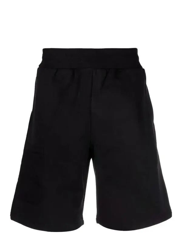 A-COLD-WALL* Logo-embroidered Cotton Shorts - Black