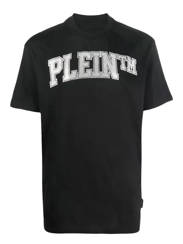 Philipp Plein Stones Logo-print T-shirt - Black