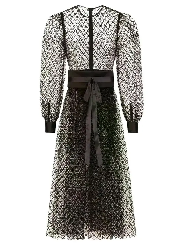 Dolce & Gabbana Mesh Dress - Black