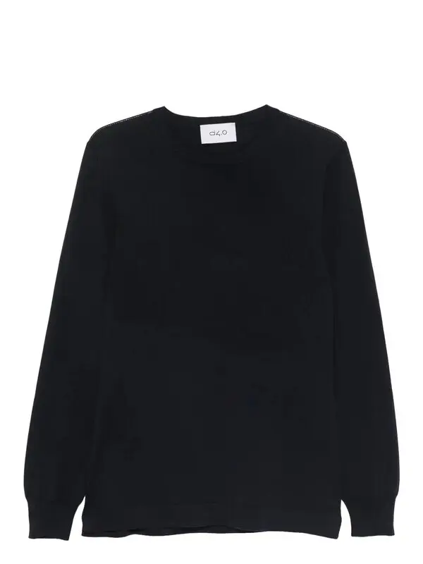 D4.0 Virgin Wool Sweater - Blue