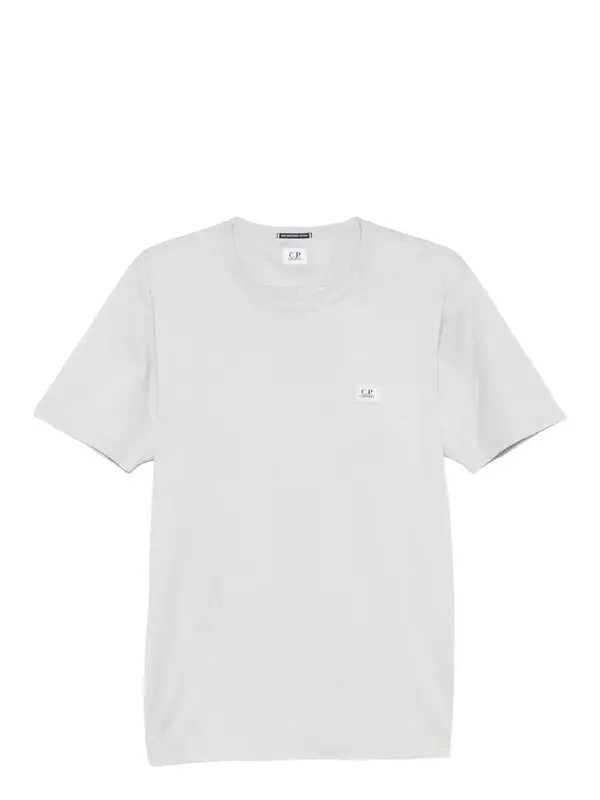 C.P. COMPANY Logo-patch T-shirt - Blue