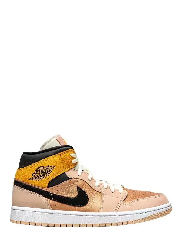JORDAN 1 Mid Se Particle Beige Sneakers - Neutrals
