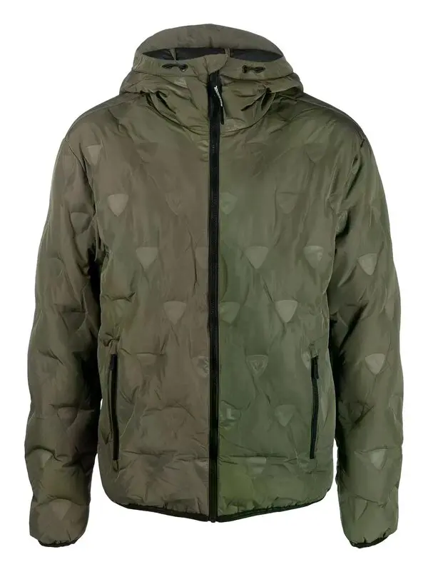 Rossignol Logo-print Padded Zip-up Jacket - Green