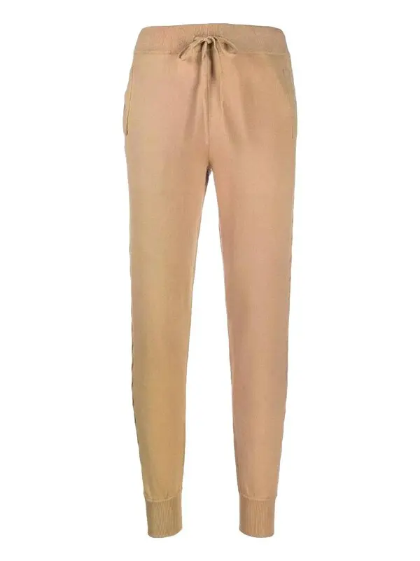Ralph Lauren Vendira Knitted Tapered Trousers - Neutrals
