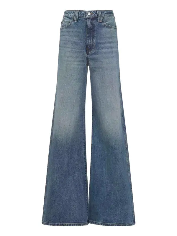 Khaite Dane Flared Jeans - Blue