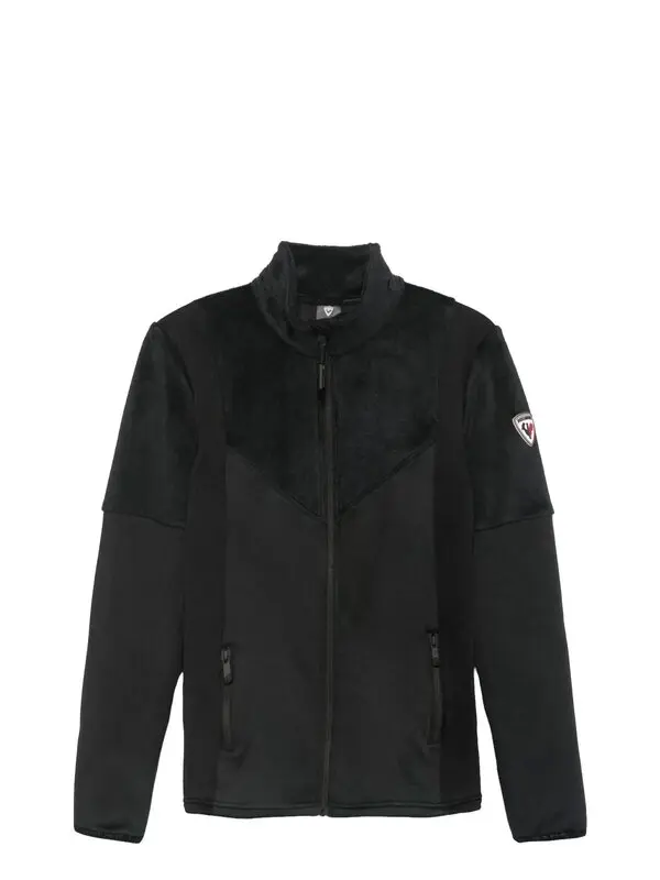 Rossignol Fleece Zip-up Top - Black