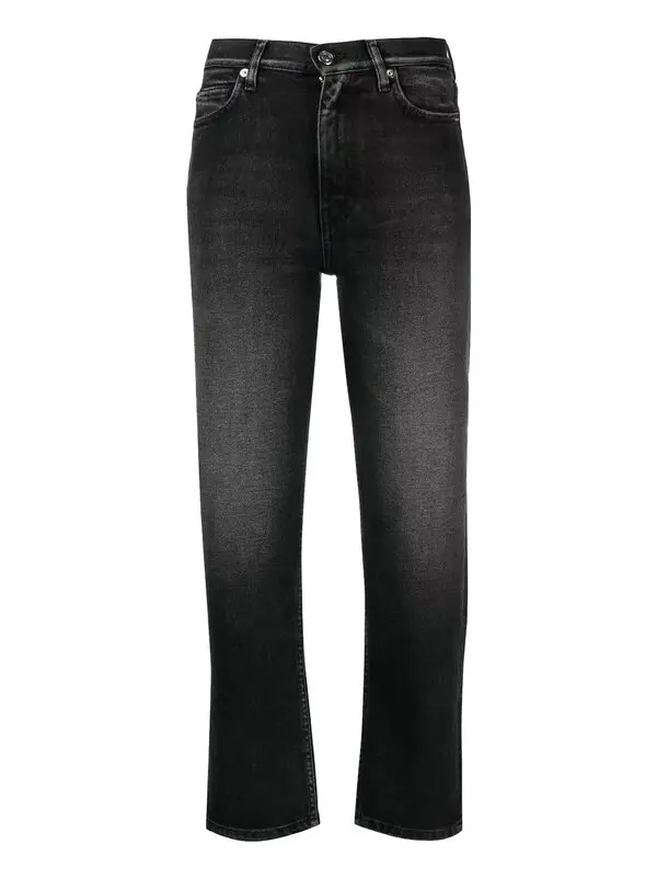 IRO PARIS Fitted Organic Cotton Jeans - Black