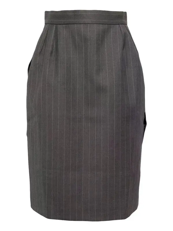 ALAINPAUL Tailored Wool Top - Grey