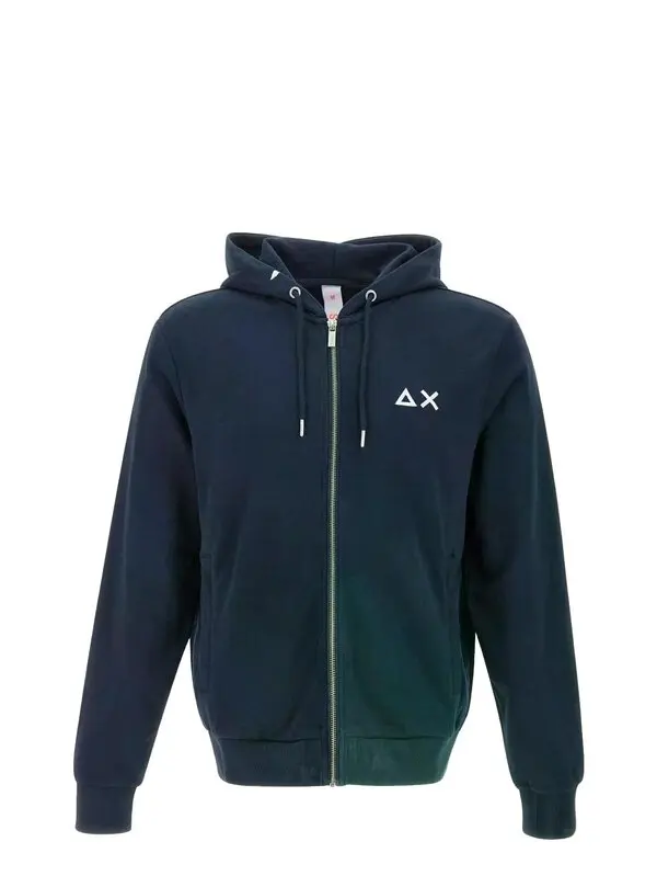 SUN 68 Zip-up Hoodie - Blue