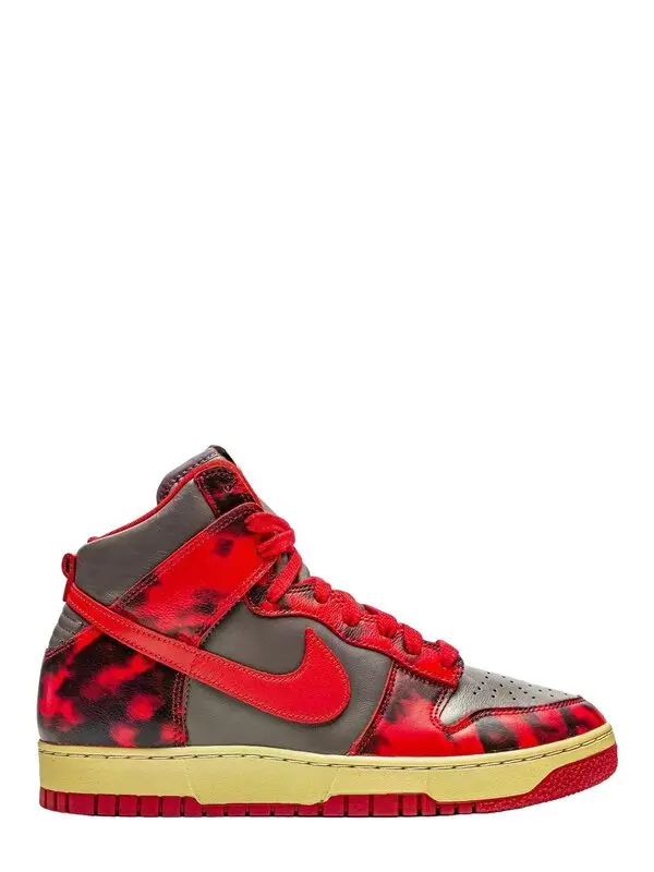Nike Dunk High 1985 Sp Acid Wash Sneakers - Red