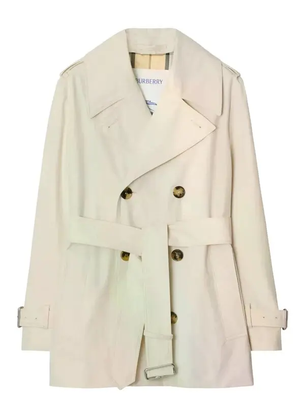 Burberry Double-breasted Trench Coat - Neutrals