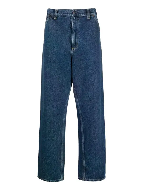 Carhartt Work In Progress Single Knee Jeans - Blue