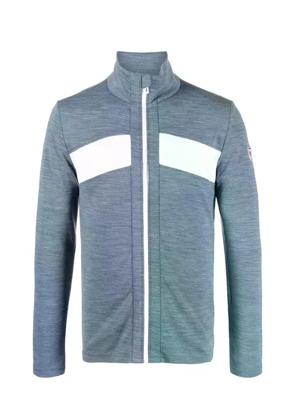 Rossignol Merino Zip-up Top - Blue