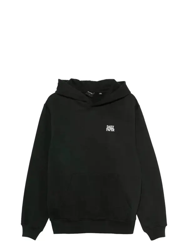 DAILY PAPER Smoothie Fleece-lined Hoodie - Black
