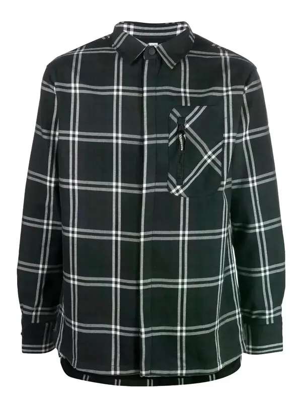 Rossignol Plaid Flannel Shirt - Black