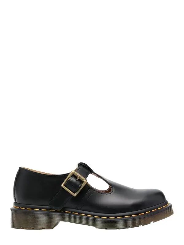 Dr. Martens Polley Mary Jane Leather Loafers - Black