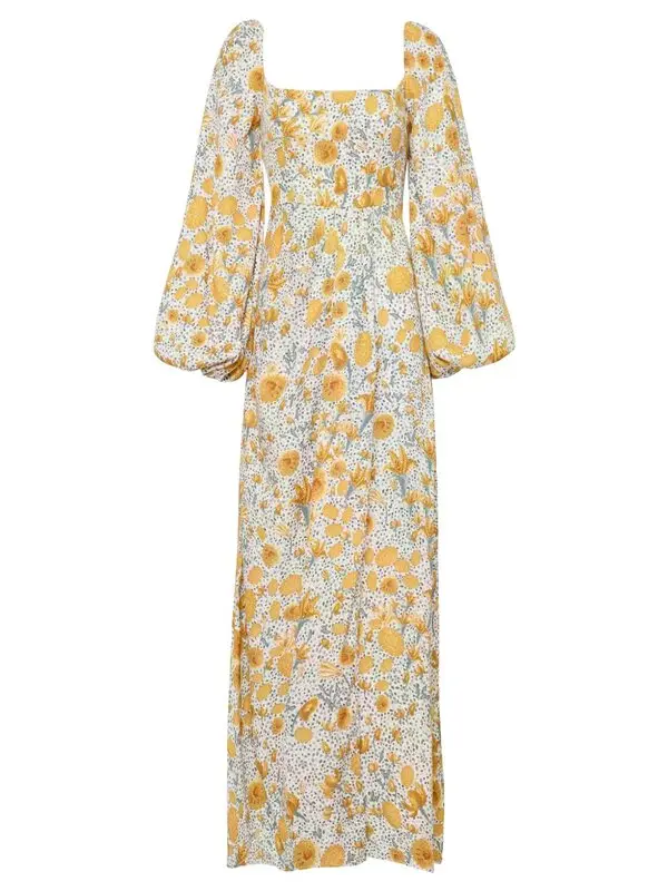 Agua Bendita Vida Capullo Dress - Yellow