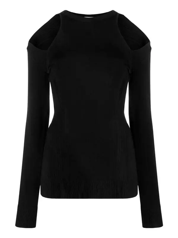 AZ FACTORY Cut-out Detail Jumper - Black