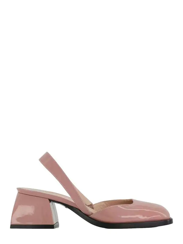 NODALETO Bulla Jones 45mm Patent-leather Pumps - Neutrals
