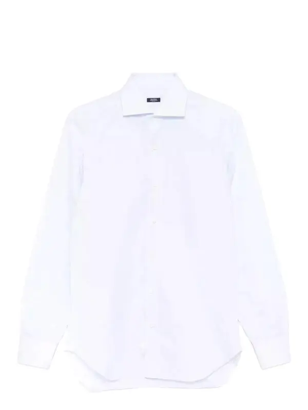 BARBA NAPOLI Cotton Shirt - Blue
